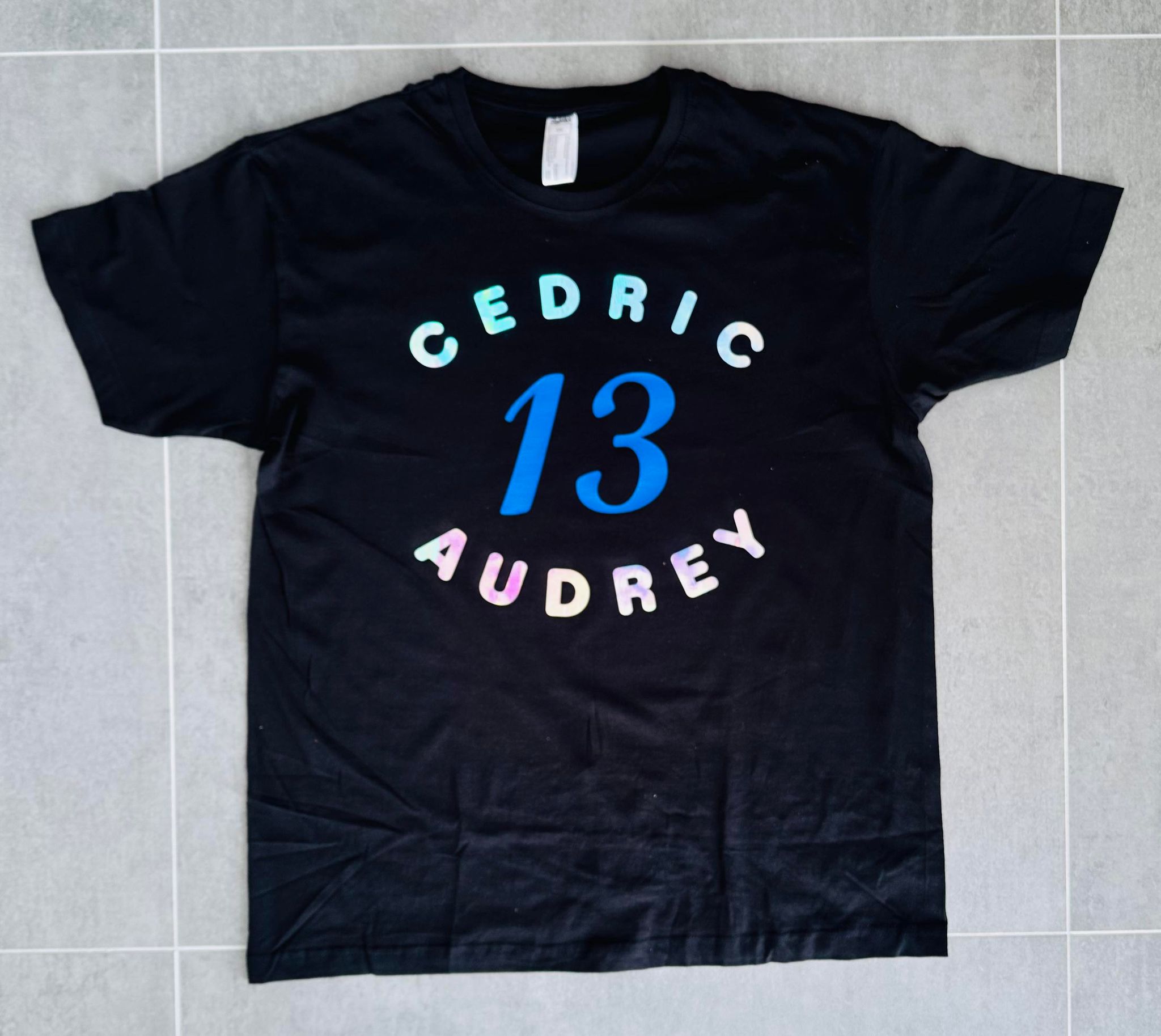 TEE SHIRT FLOCAGE - Le petit atelier de Lily